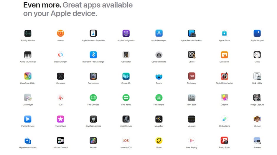 Apple creates a new website to promote its own apps - PhoneArena