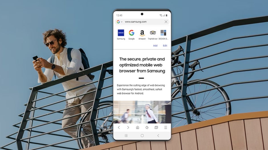 Samsung Internet Browser app updated with autocomplete support, more ...