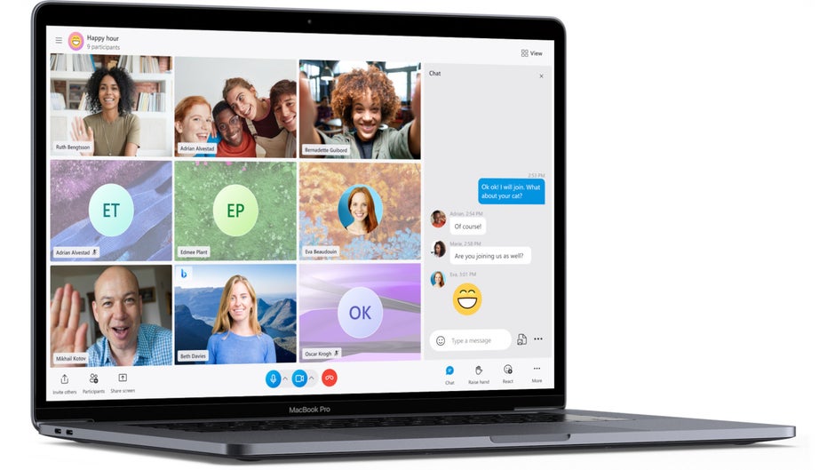 Skype now supports a secondary camera feed, chats get a vibrant upgrade ...