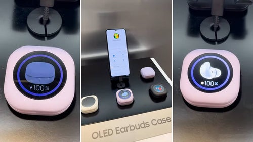 Samsung's prototype revealed: Galaxy Buds case with OLED display. Yay ...