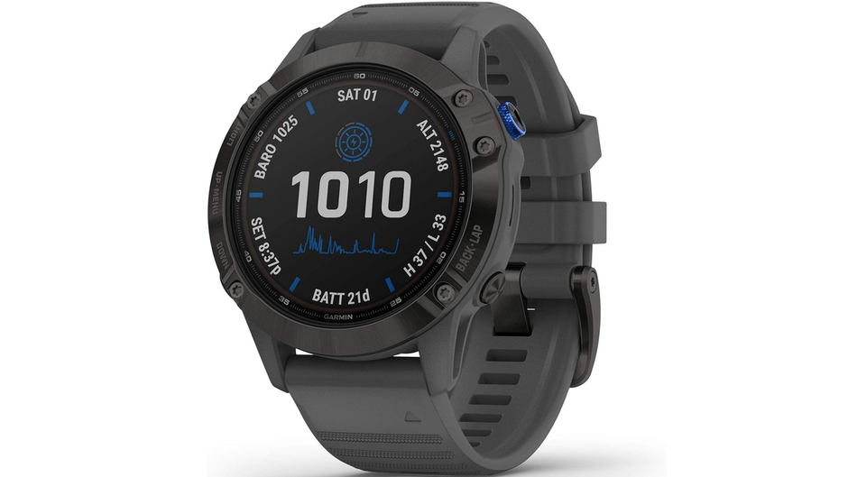 The feature-packed Garmin Fenix 6 Pro Solar delivers solar charging ...