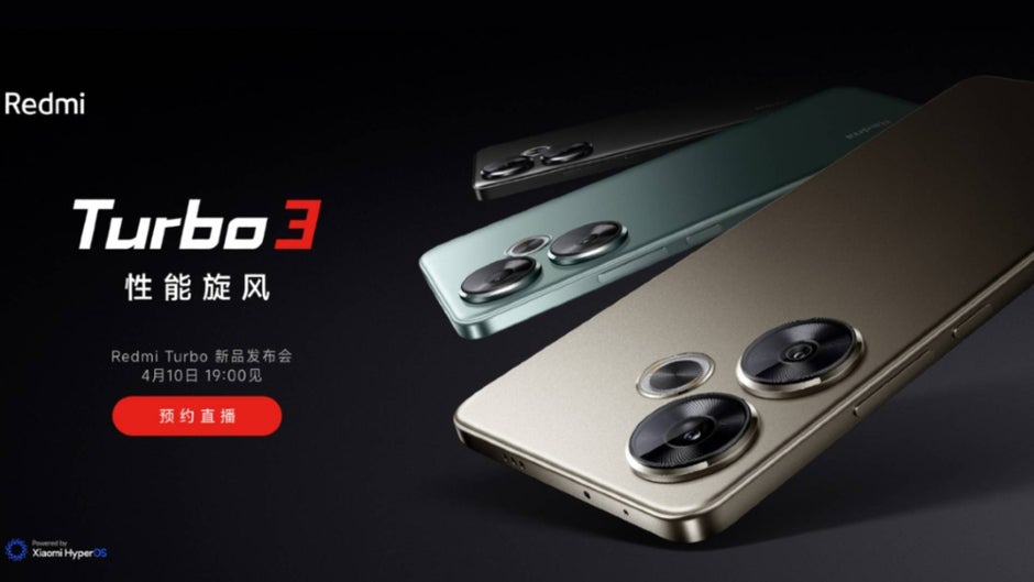 Xiaomi's Redmi Turbo 3 is official: the mid-range ante is raised once ...