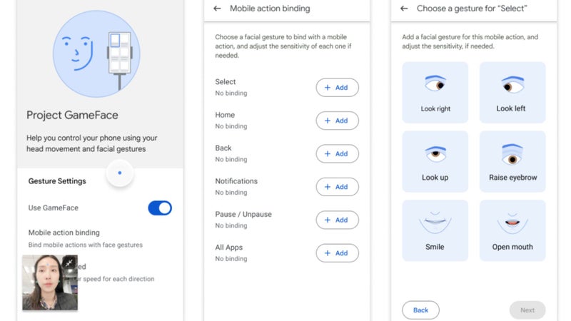 Google’s Project Gameface goes mobile, bringing hands-free control to ...