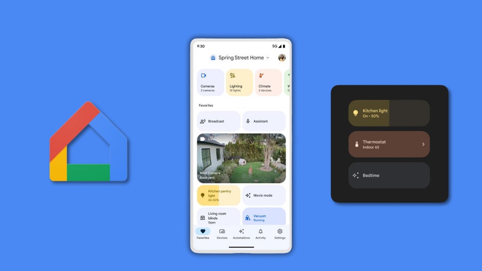 Google Home working on a new smart home widget for your device's home ...