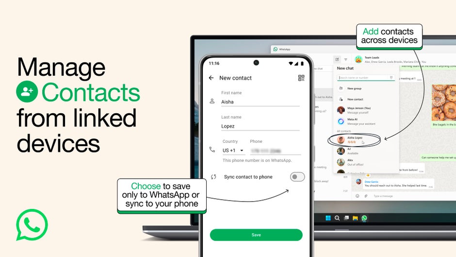 WhatsApp makes it easier to add and manage contacts - PhoneArena
