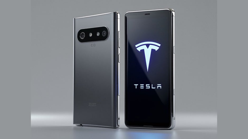 This Tesla Model Phone mockup is a potential Christmas hit - PhoneArena