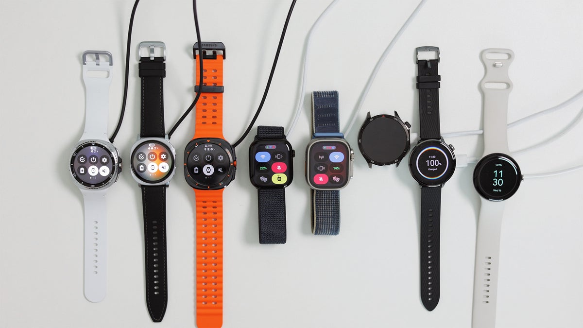 We tested the six most popular smartwatches charging speeds and the ...