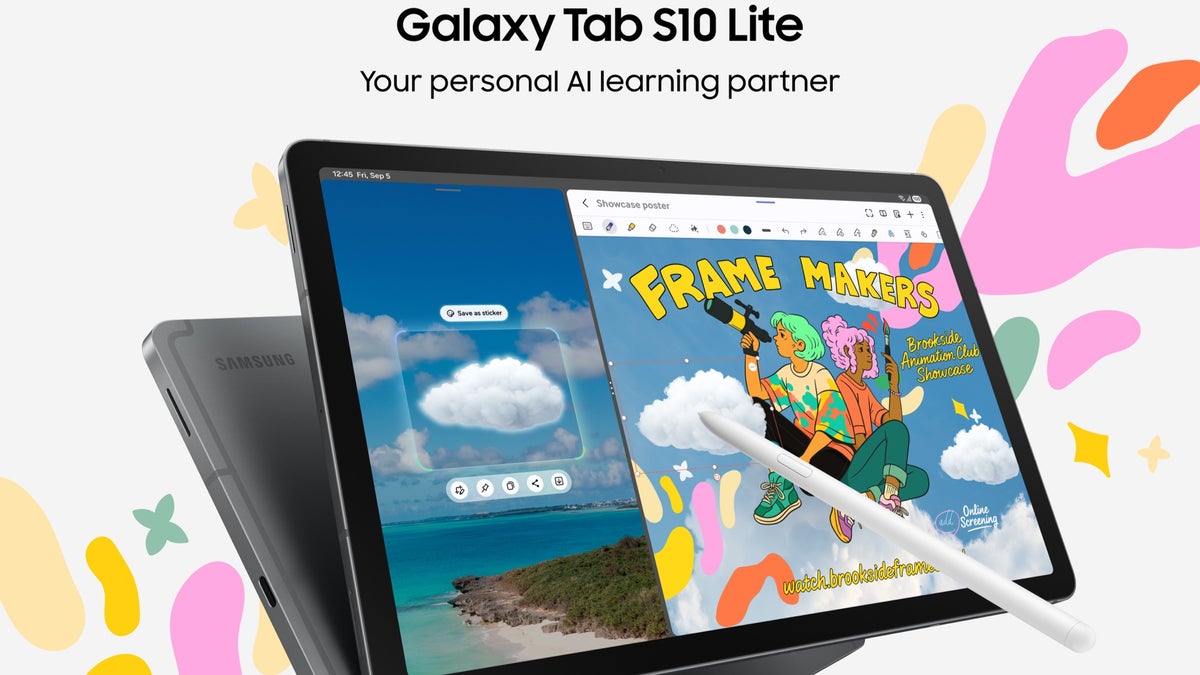 Samsung announces the Galaxy Tab S10 Lite, a versatile tablet that won ...