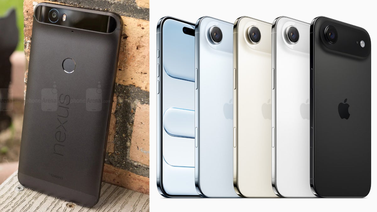 Does the iPhone Air actually rip off a Huawei phone from 2015? - PhoneArena
