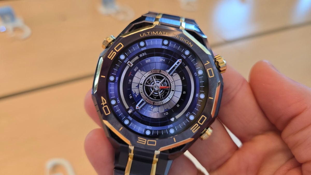 Huawei Watch Ultimate Design receives a Royal Gold refresh with a ...