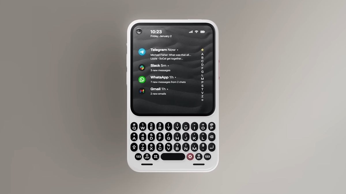 Physical keyboards on phones, who knew they were missed so much ...