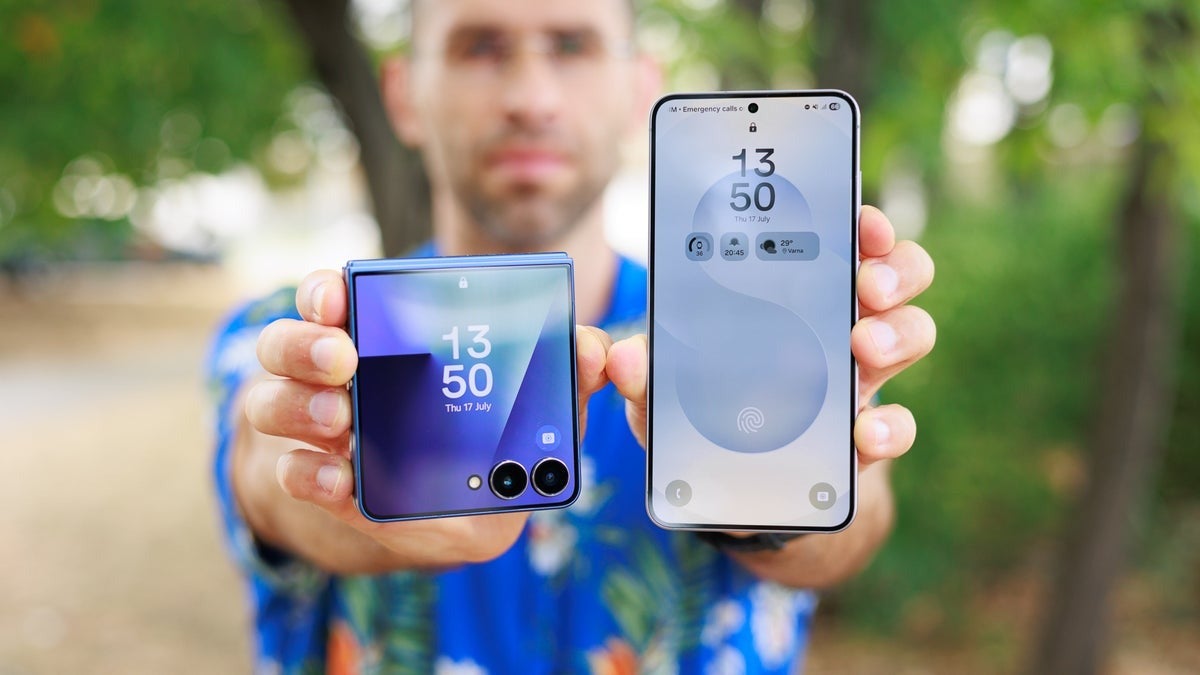 Why a small flagship might beat a flip phone at being “compact ...
