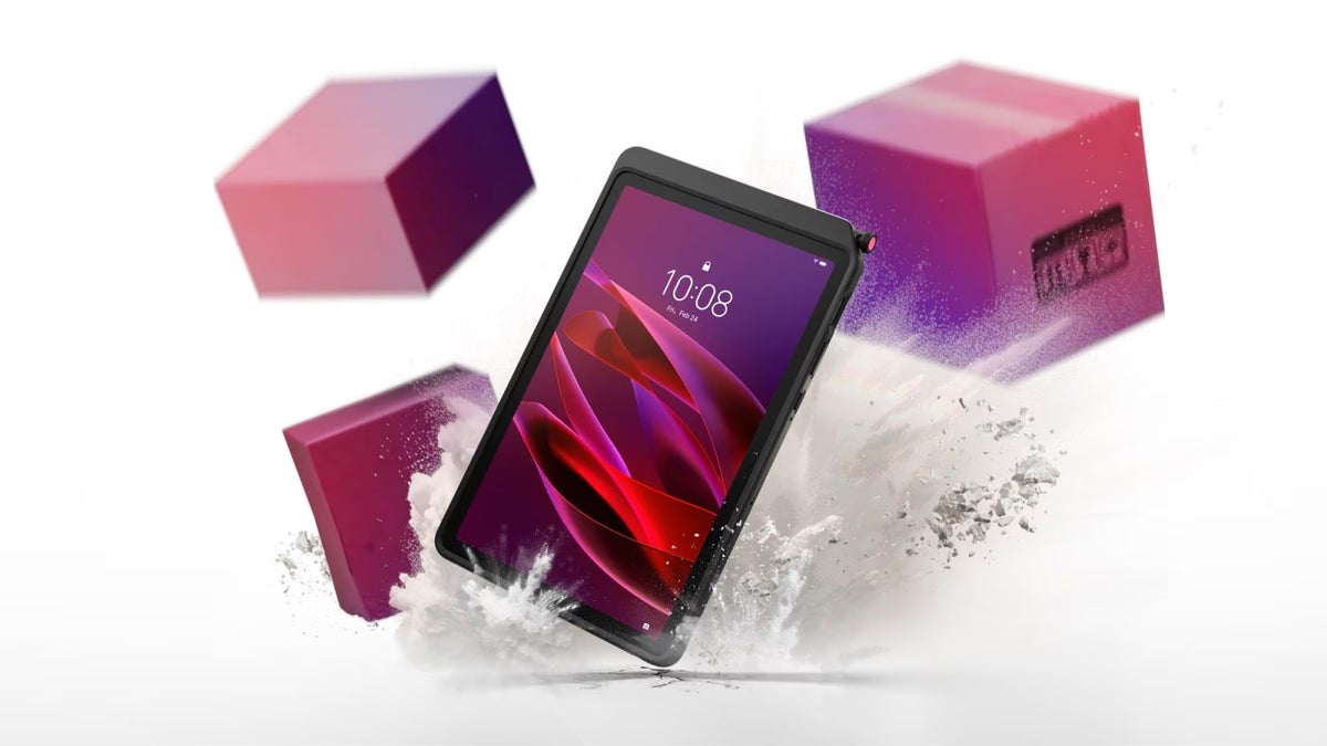 First-of-a-kind Lenovo tablet with removable battery and rugged design ...