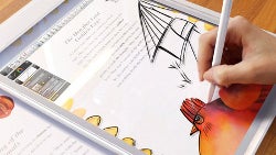 Iris transparent tablet concept shows how AR, scanning could look in ...