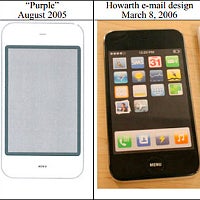 Apple counterstrikes with a 2005 "Purple" phone prototype, moves to ...