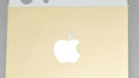 First high-res images of champagne gold Apple iPhone 5S shell surface ...