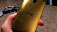 HTC One in 24K gold hands-on - PhoneArena