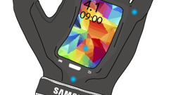 Samsung Fingers with flexible display - Samsung's April Fools' joke ...