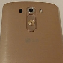 Golden LG G3 pictured, front and rear sides fully revealed - PhoneArena