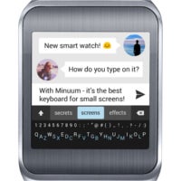 Virtual keyboard on a smartwatch? Minuum makes that possible - PhoneArena