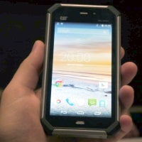CAT S50 rugged phone hands-on - the Caterpillar flagship - PhoneArena