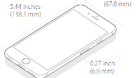 Apple iPhone 6 size comparison - PhoneArena