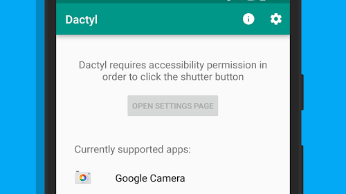 Spotlight: Dactyl for Android lets you easily take pictures by simply ...