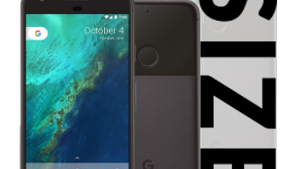 Google Pixel and Pixel XL size comparison versus iPhone 7, 7 Plus ...