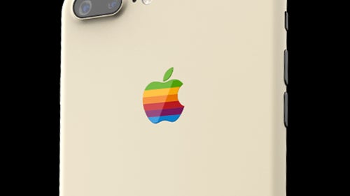 Custom-painted iPhone 7 Plus gives off vintage Mac vibes, costs 2 grand ...