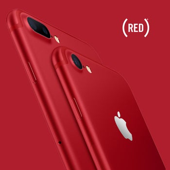 This is how the new red iPhone 7 would look with a black front, and we ...