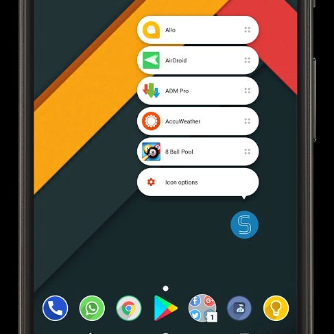 App shortcuts not enough? Make your wallpaper shine through with Super ...