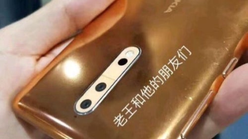 “Gold-copper” Nokia 8 version allegedly leaked from production line ...