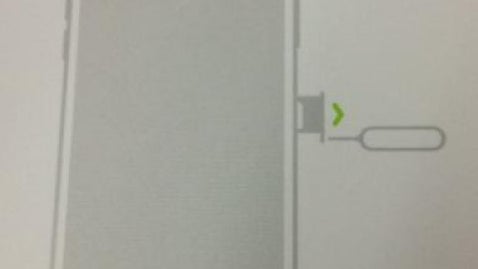 Purported iPhone 8 user manual insert depicts an all-screen front with ...