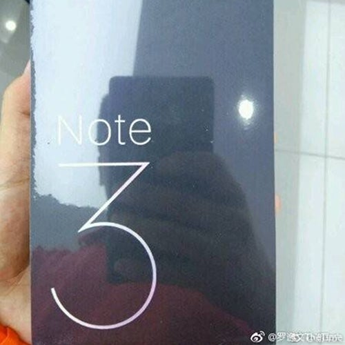 Xiaomi Mi Note 3 Leaked Retail Box Confirms Snapdragon 660 Cpu And 6gb