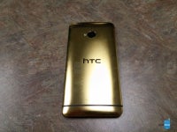 HTC One in 24K gold hands-on | PhoneArena reviews - PhoneArena