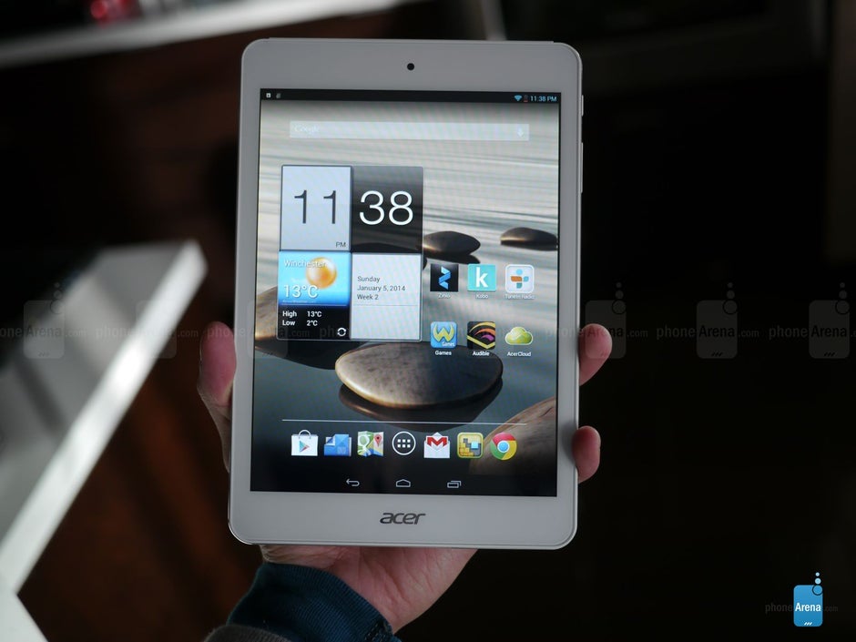 Acer Iconia A1 hands-on: aluminum on the cheap | PhoneArena reviews ...