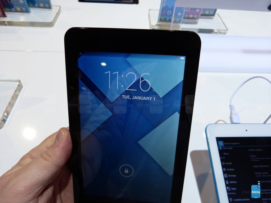 Alcatel One Touch Pop 7 and Pop 8 tablets hands-on - PhoneArena
