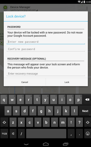Android Device Manager updated to add new password layer - PhoneArena