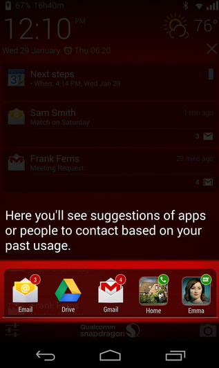 Qualcomm's Snapdragon Glance app for Android lets you see information ...