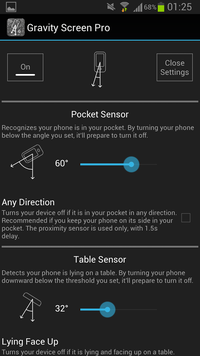 Make your smartphone's screen turn on and off automatically with ...