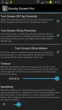 Make your smartphone's screen turn on and off automatically with ...