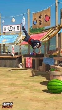Clumsy Ninja is now treating us to some inept martial arts moves on ...