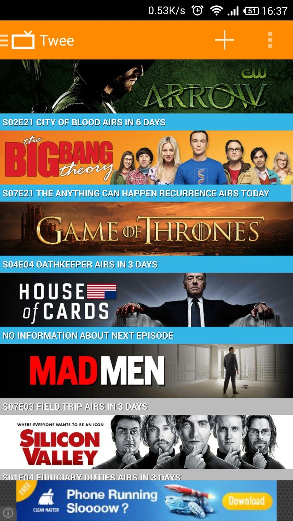 Twee review: the ultimate app for TV shows addicts - PhoneArena