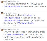 Microsoft's Ash: Our top priority with Cortana is Windows Phone ...