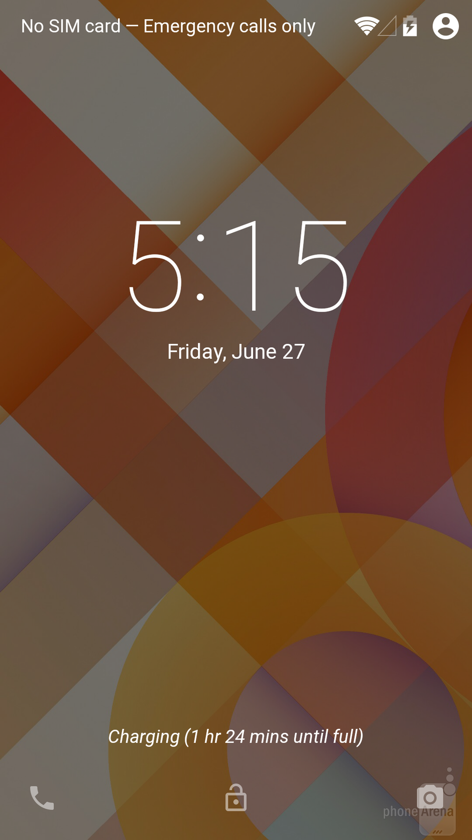 Android's new lockscreen will let you know how long it'll take before ...
