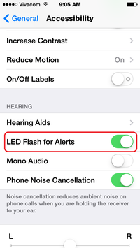 How to use your iPhone's LED flash as a notification light - PhoneArena