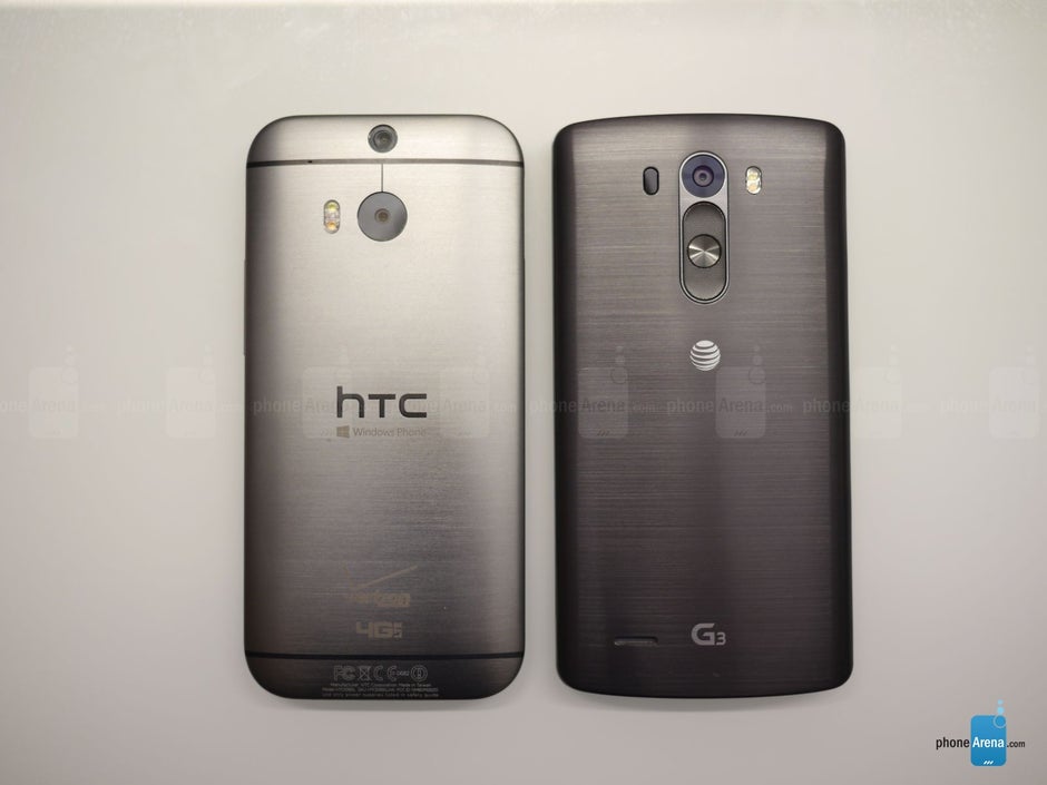 HTC One M8 for Windows vs LG G3: first look - PhoneArena