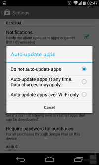How to turn off auto updates for apps and games on Android - PhoneArena