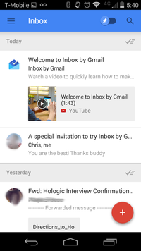 Google Inbox Hands-on: Gmail + Google Now + productivity = awesome ...