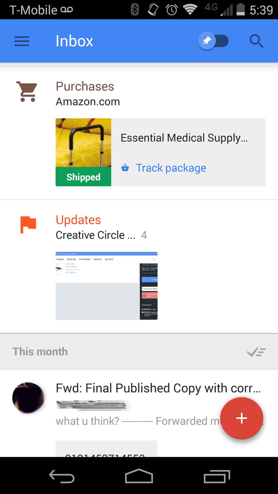 The secret genius of Inbox is the feeling of action - PhoneArena